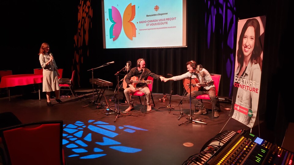 Pierre Sabourin et Jake Mathews, en solo et en duo