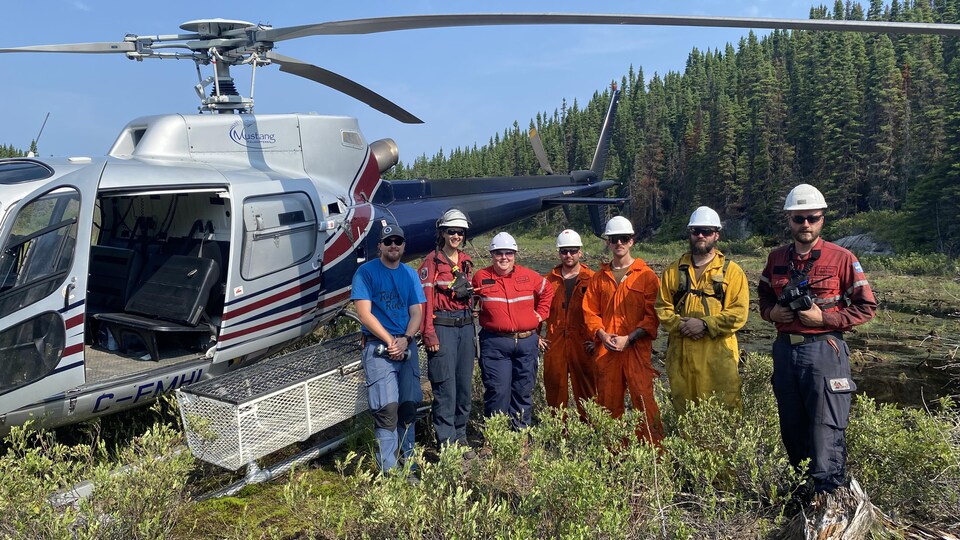 Une journée dans les bottes d’un pompier forestier