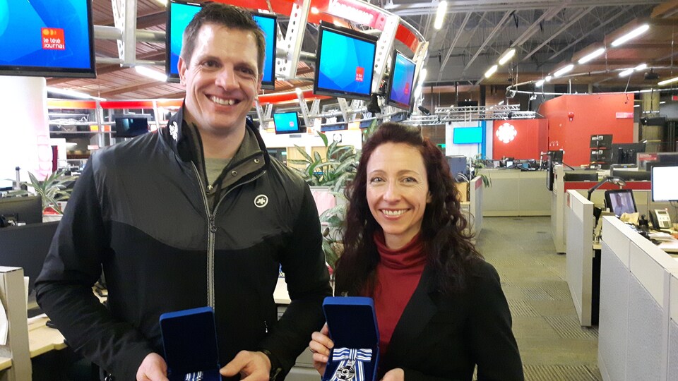 Récipiendaires de la médaille du service méritoire