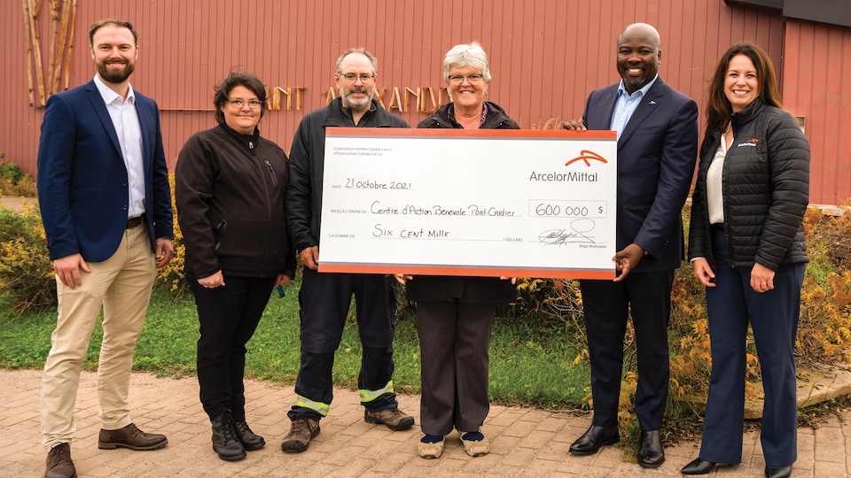 Un don de 600 000 $ au Centre d’Action Bénévole de Port-Cartier