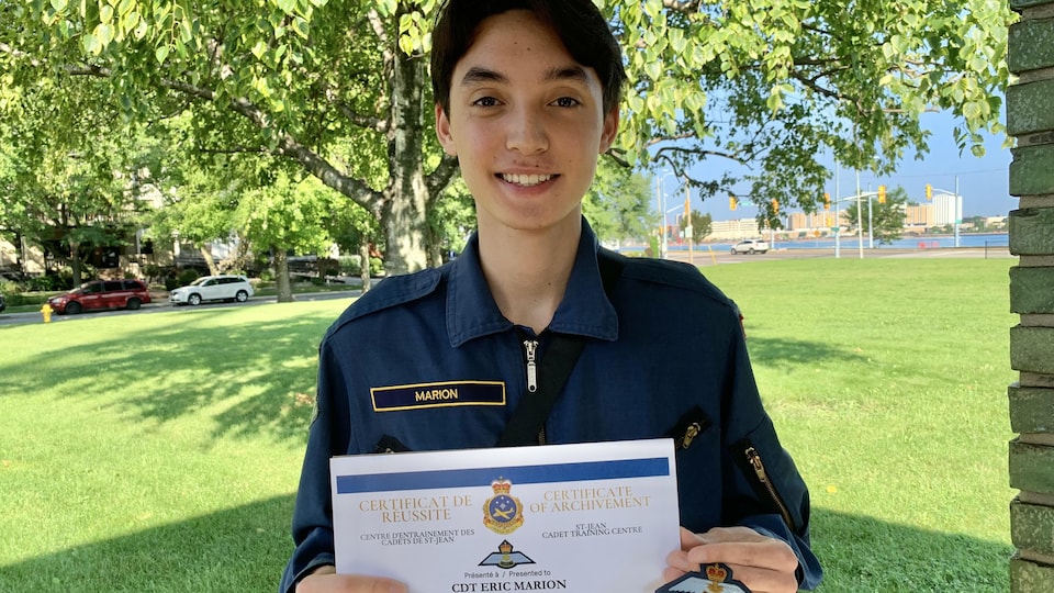 Devenir pilote, un rêve réalisé pour un jeune cadet de l’Air de Windsor
