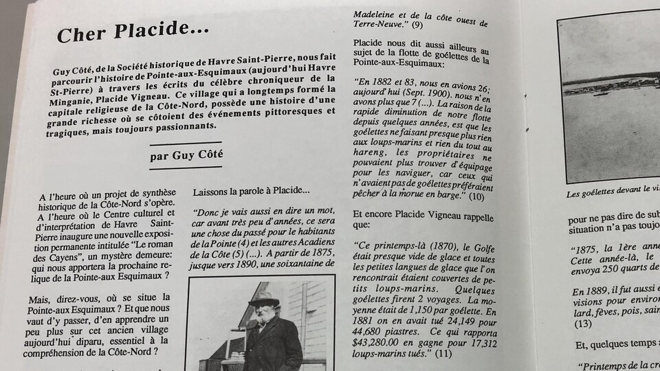 Guy Côté, de Placide Vigneau au présent