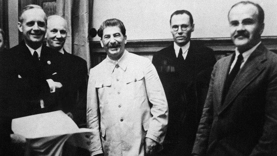 Le pacte secret de non-agression germano-soviétique de 1939