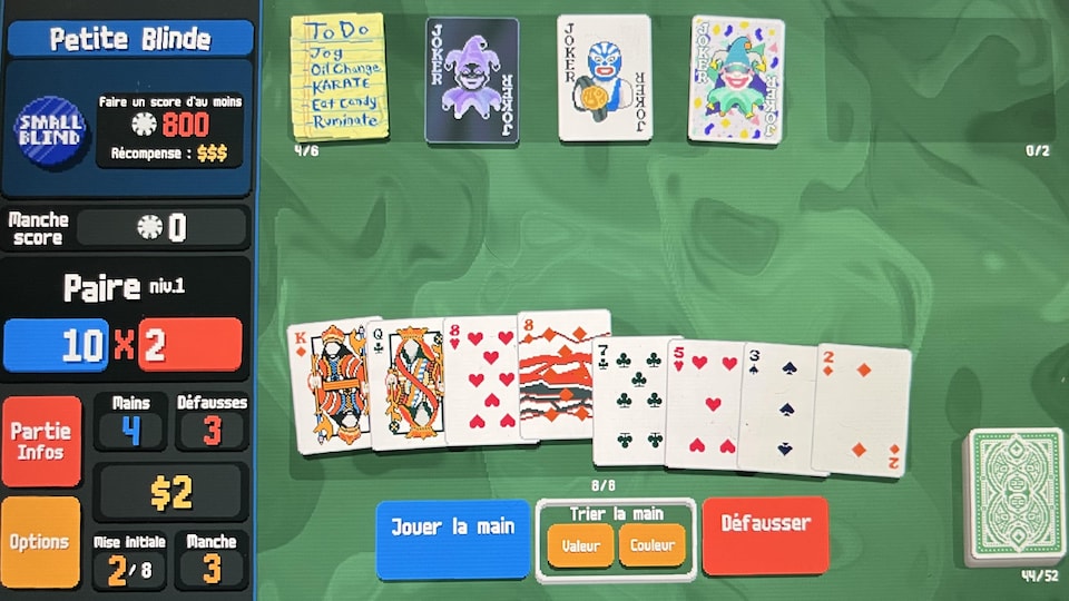 Balatro, un jeu vidéo inspiré du poker qui connaît un grand succès