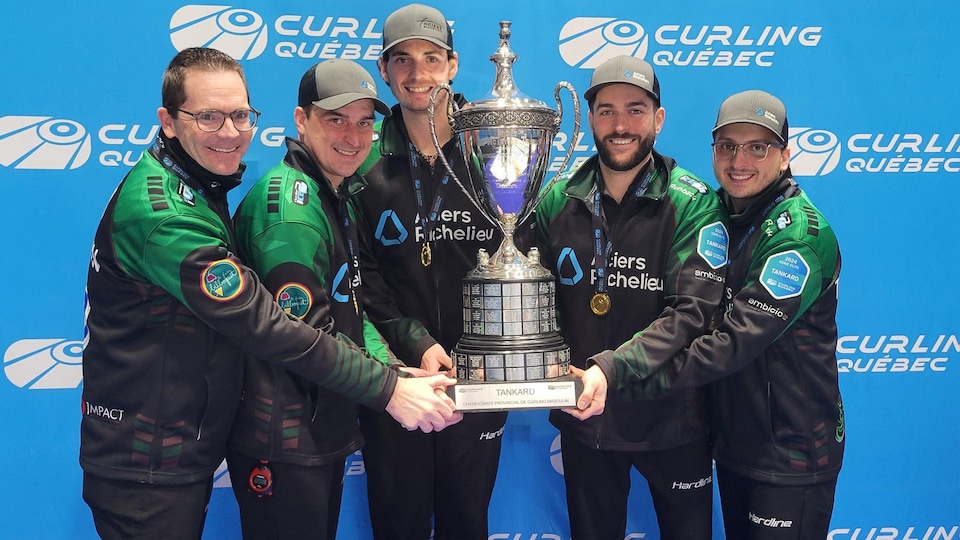 Julien Tremblay au championnat canadien de curling en Saskatchewan