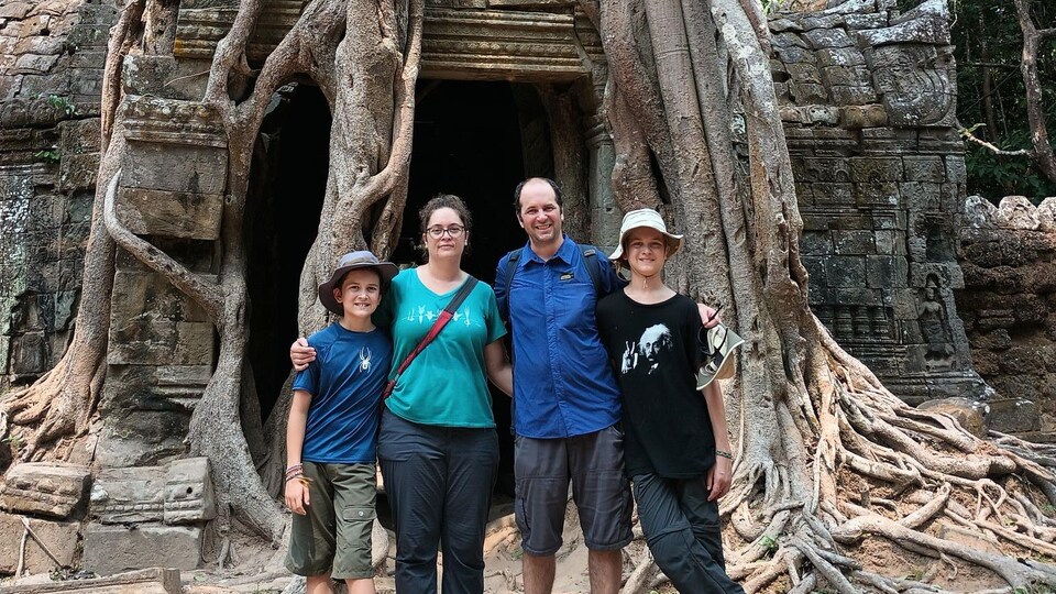 Les Bergeron-Demers de retour aux Îles après un périple en Asie du Sud-Est