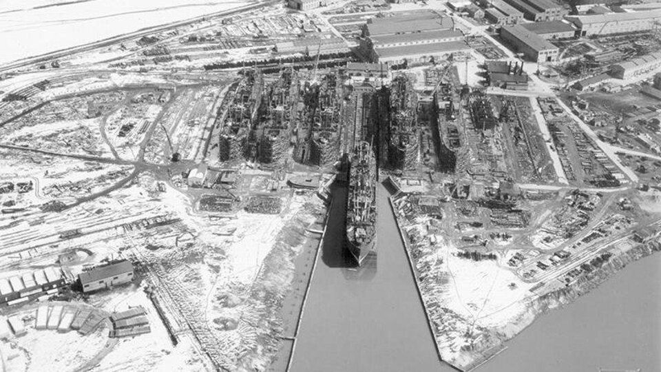 Après 22 ans de travaux à Sorel-Tracy, le site de Marine Industries ...