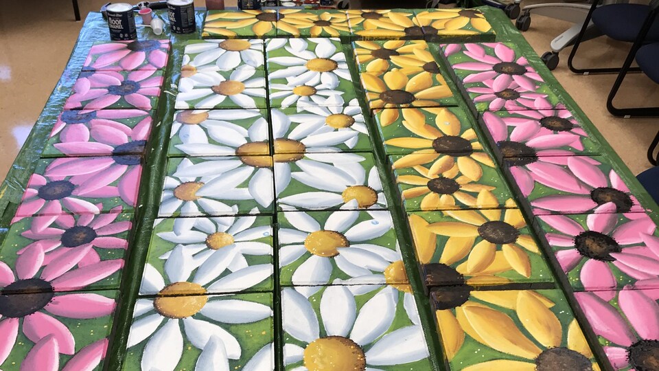 Les projets de l'artiste Lynn Gaudet avec la communauté