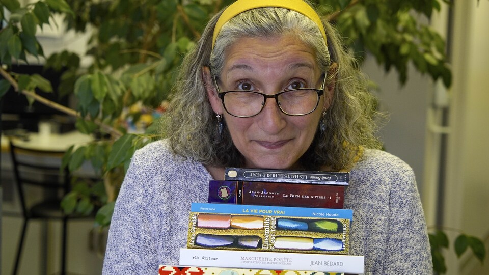 Dans la bibliothèque de Madeleine Ross