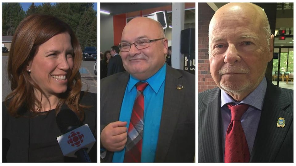 Des courses à la mairie à Trois-Rivières, Shawinigan et La Tuque