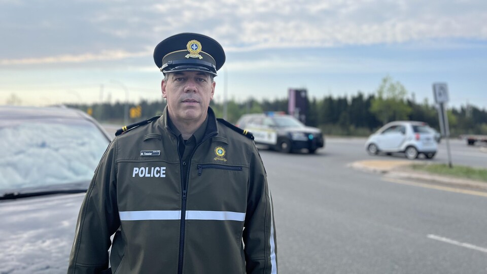 En direct du barrage routier sur la 138