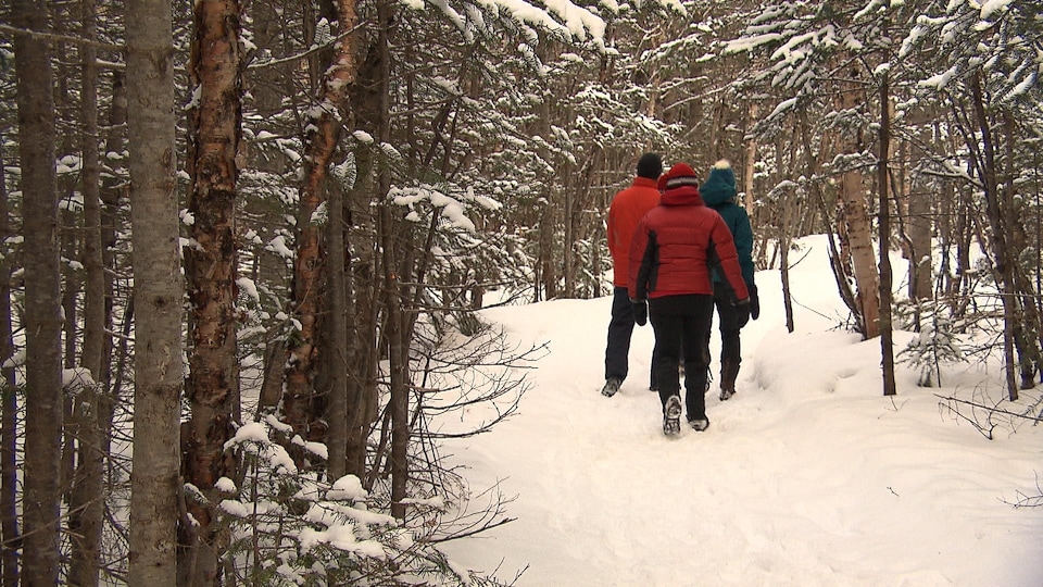 Une marcheuse d’âge vénérable en grande forme