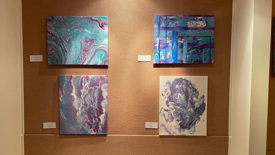 L’art abstrait de Martin Simard à découvrir à Kapuskasing