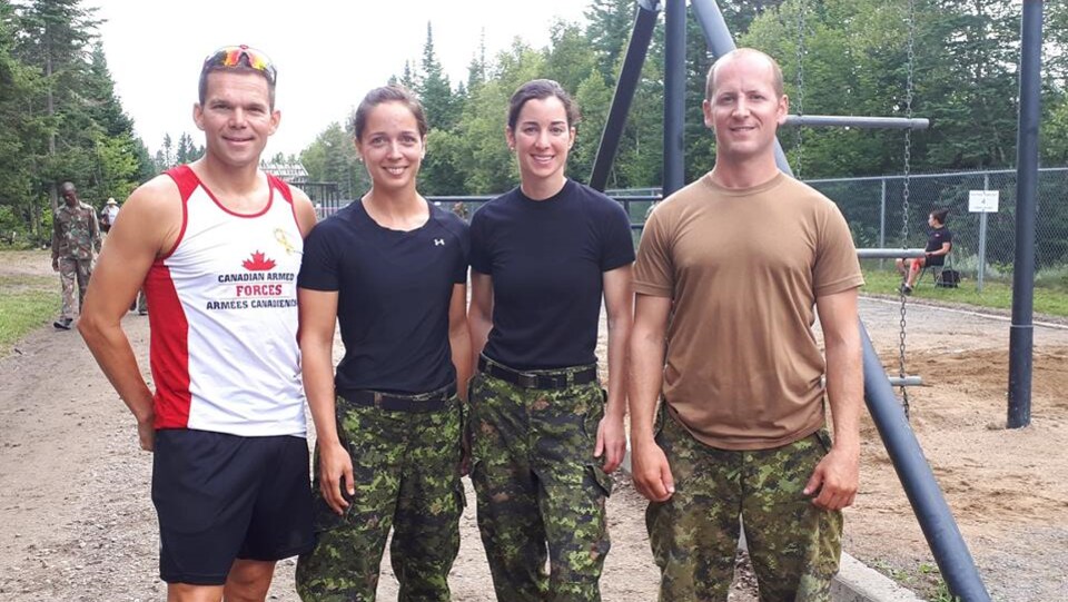 Juliette et la compétition militaire à Valcartier