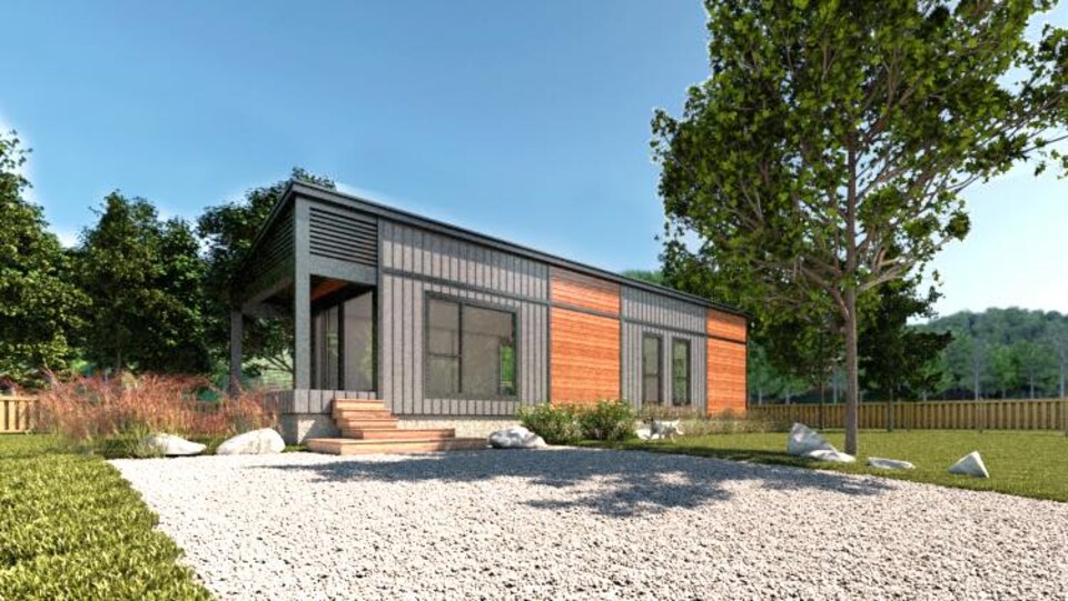 Urbahabitation, des mini-maisons construites à Carleton-sur-Mer