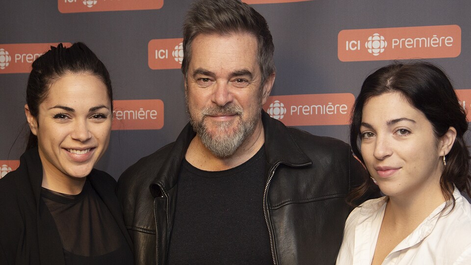 Sylvain Cossette et ses deux filles ont une même passion : la musique