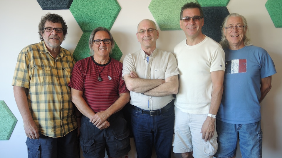 Le légendaire groupe 1755 de passage à Radio-Canada