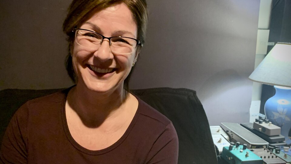 Nathalie Duguay enregistre son premier album à Miscouche