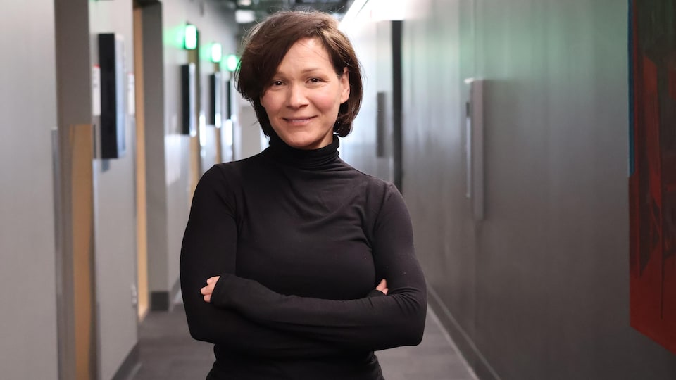 Sandrine Bisson, la comédienne qui aime la poésie des chiffres