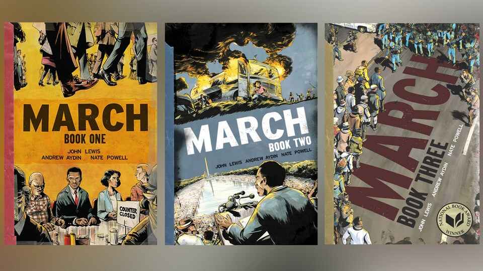 March : l’histoire en BD de John Lewis, figure-clé du mouvement des ...