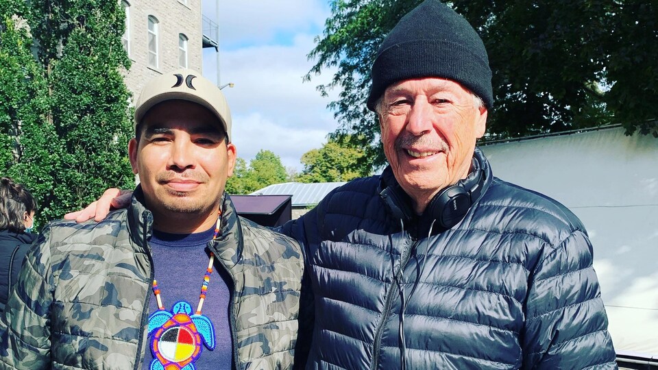 Réal Junior Leblanc : cinéaste innu et stagiaire de Denys Arcand