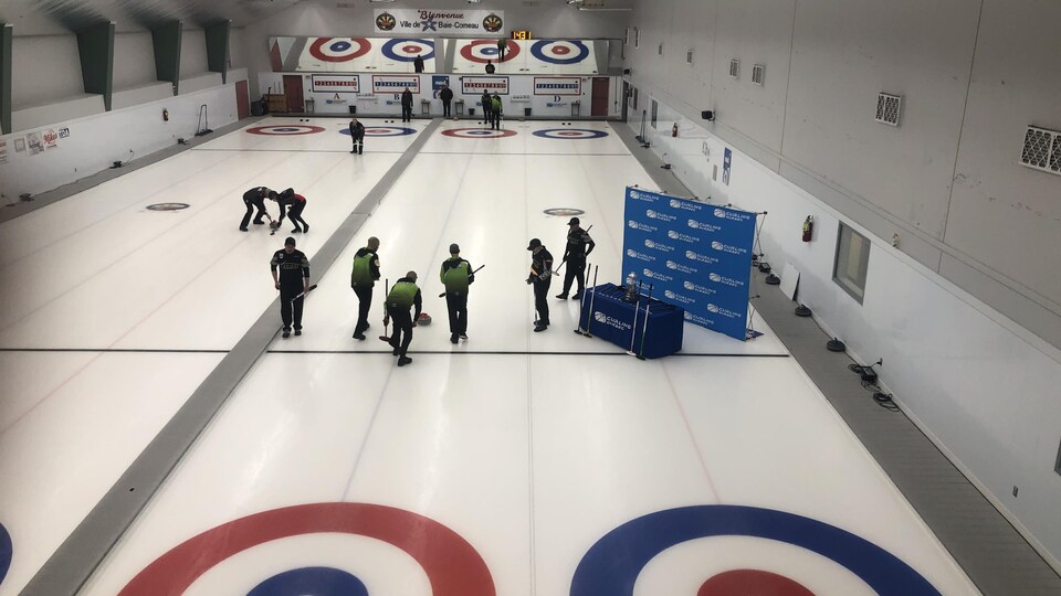 La saison de curling compromise à Baie-Comeau