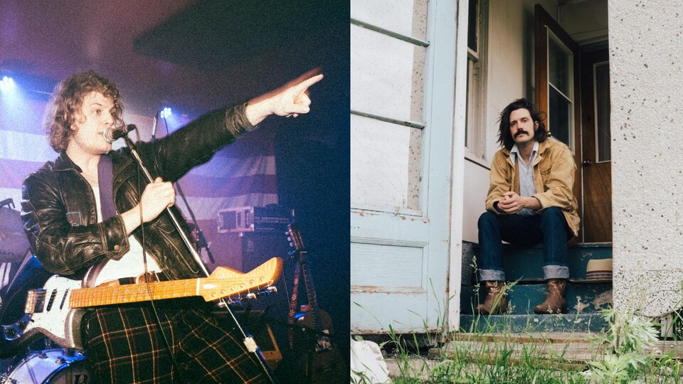 Simon Kearney en spectacle avec Tom Chicoine