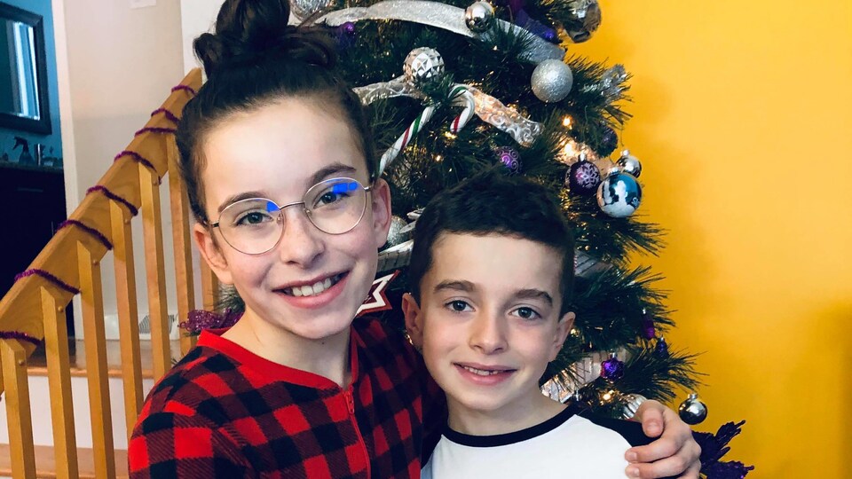 L’école à la maison et les vacances des fêtes pour Sophie et Adam Lévesque