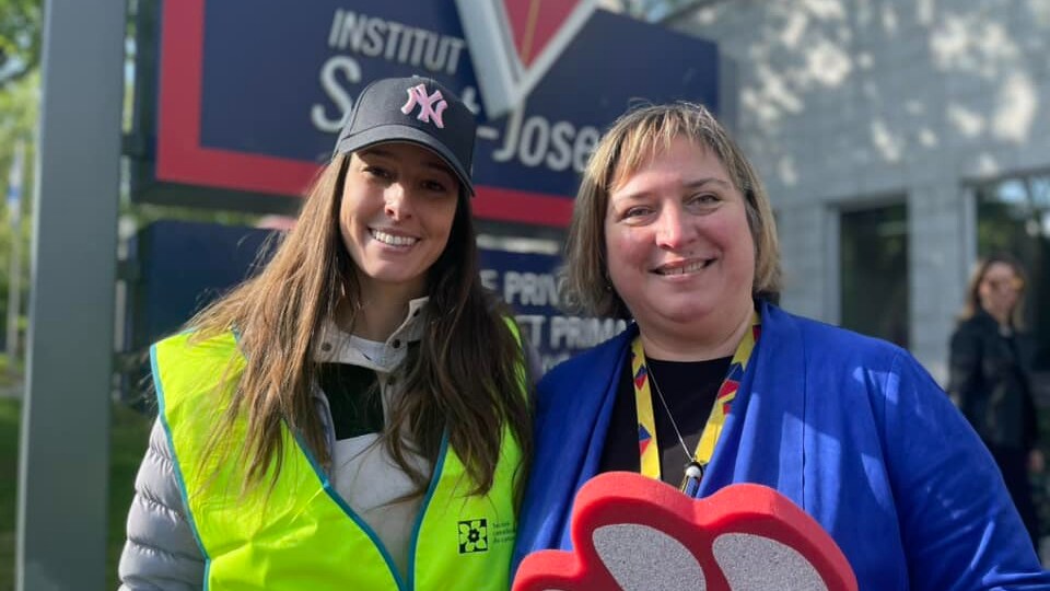 Tifa : l'initiative Trottibus débute à l'Institut St-Joseph