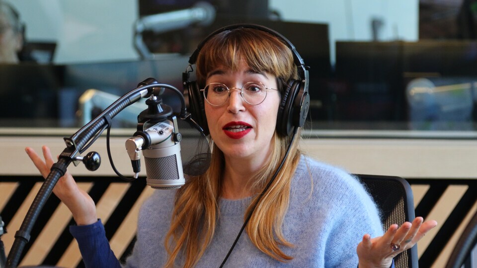 L’adrénaline et les pubs de char dans l'œil de Catherine Ethier