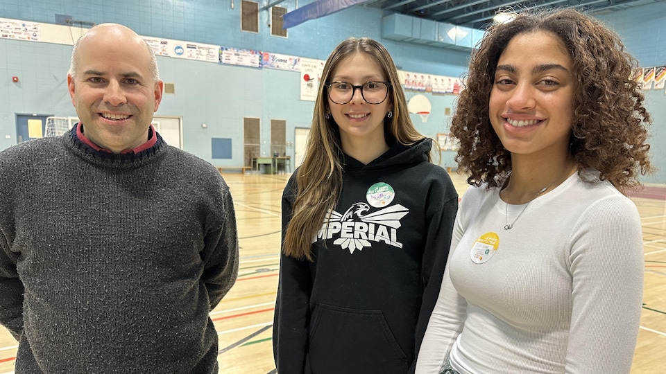 Le championnat régional de volley-ball scolaire à Gaspé