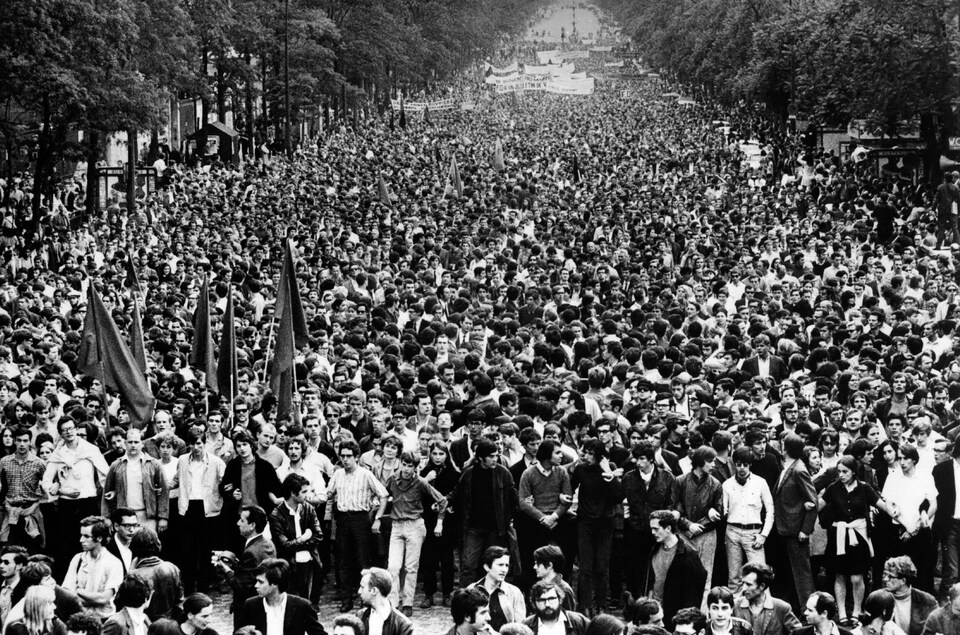 La grande mobilisation sociale de Mai 68 en France | Aujourd'hui l'histoire