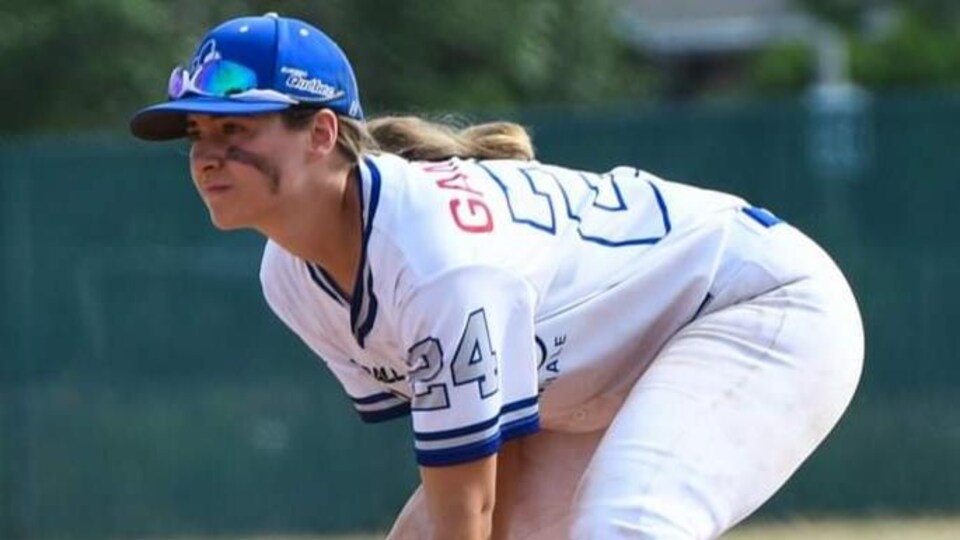 La joueuse de baseball Alex-Ann Desrosiers-Gamache se démarque sur la ...