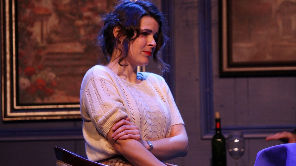 Portrait de la comédienne Denise Alison Mercer