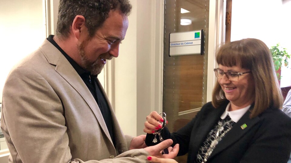 Jean Lamarche a déjà en main les clés de la ville | Radio-Canada.ca