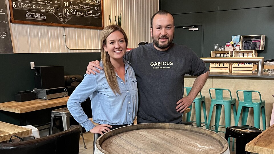 Bière, yoga et baril d’eau glacée à la brasserie artisanale Gallicus
