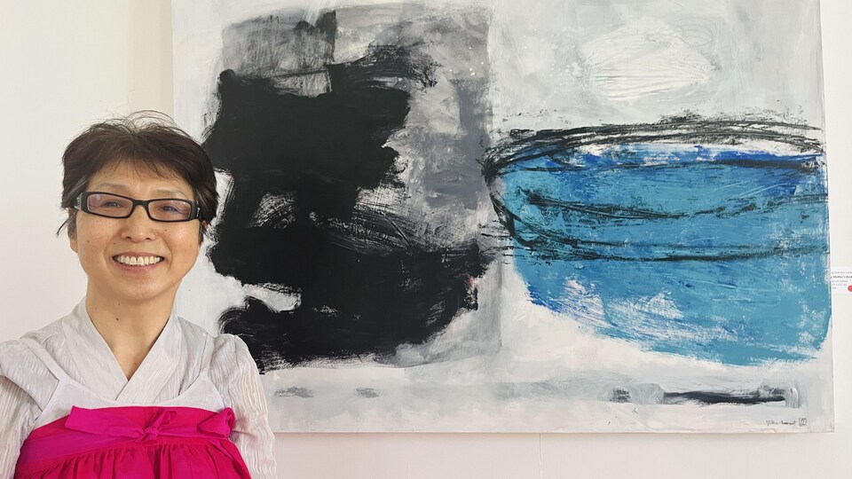 La douce dualité de l’artiste Yong Sook Kim-Lambert | Radio-Canada.ca