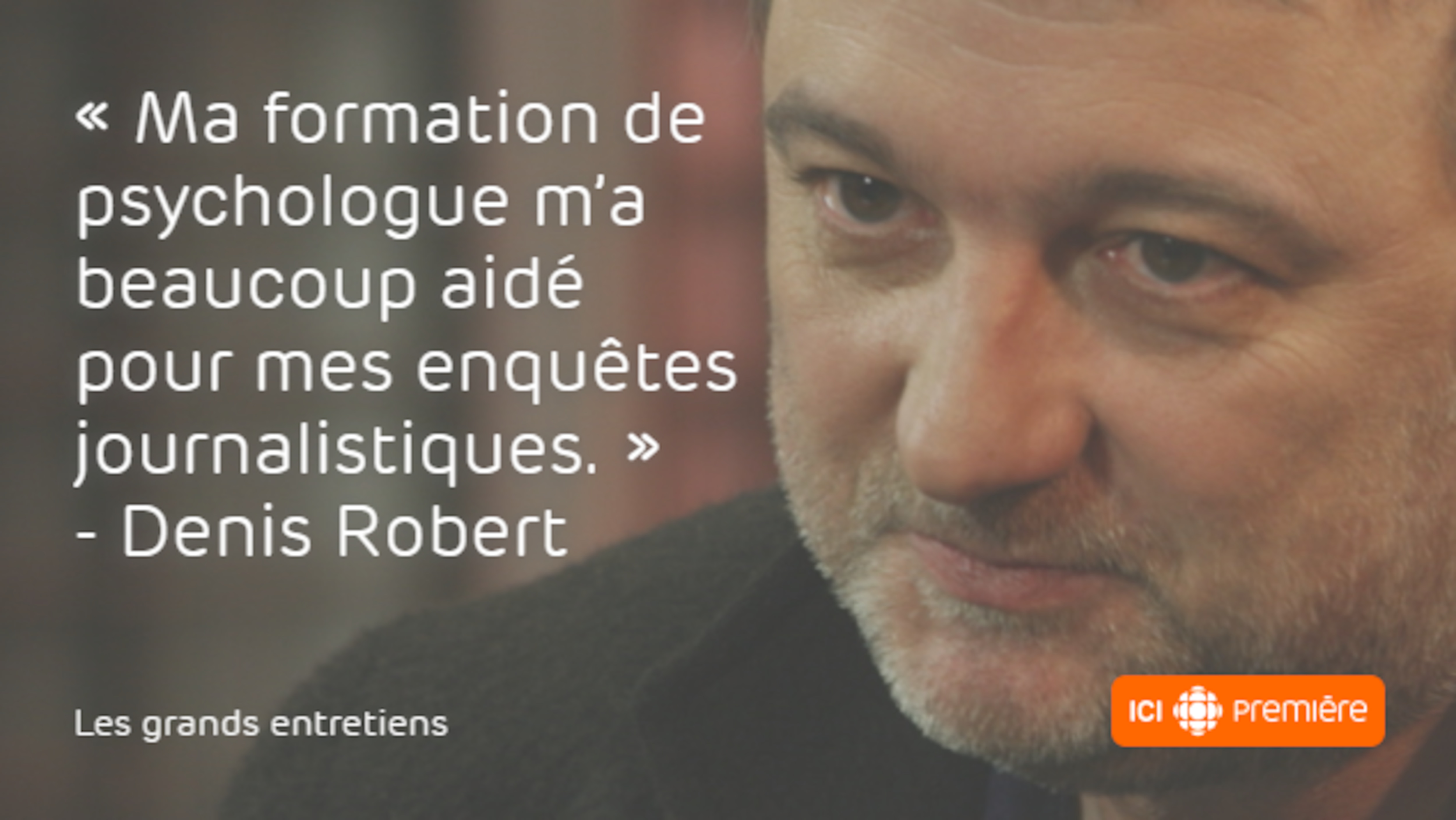 Denis Robert, la vie après le scandale | OHdio | Radio-Canada