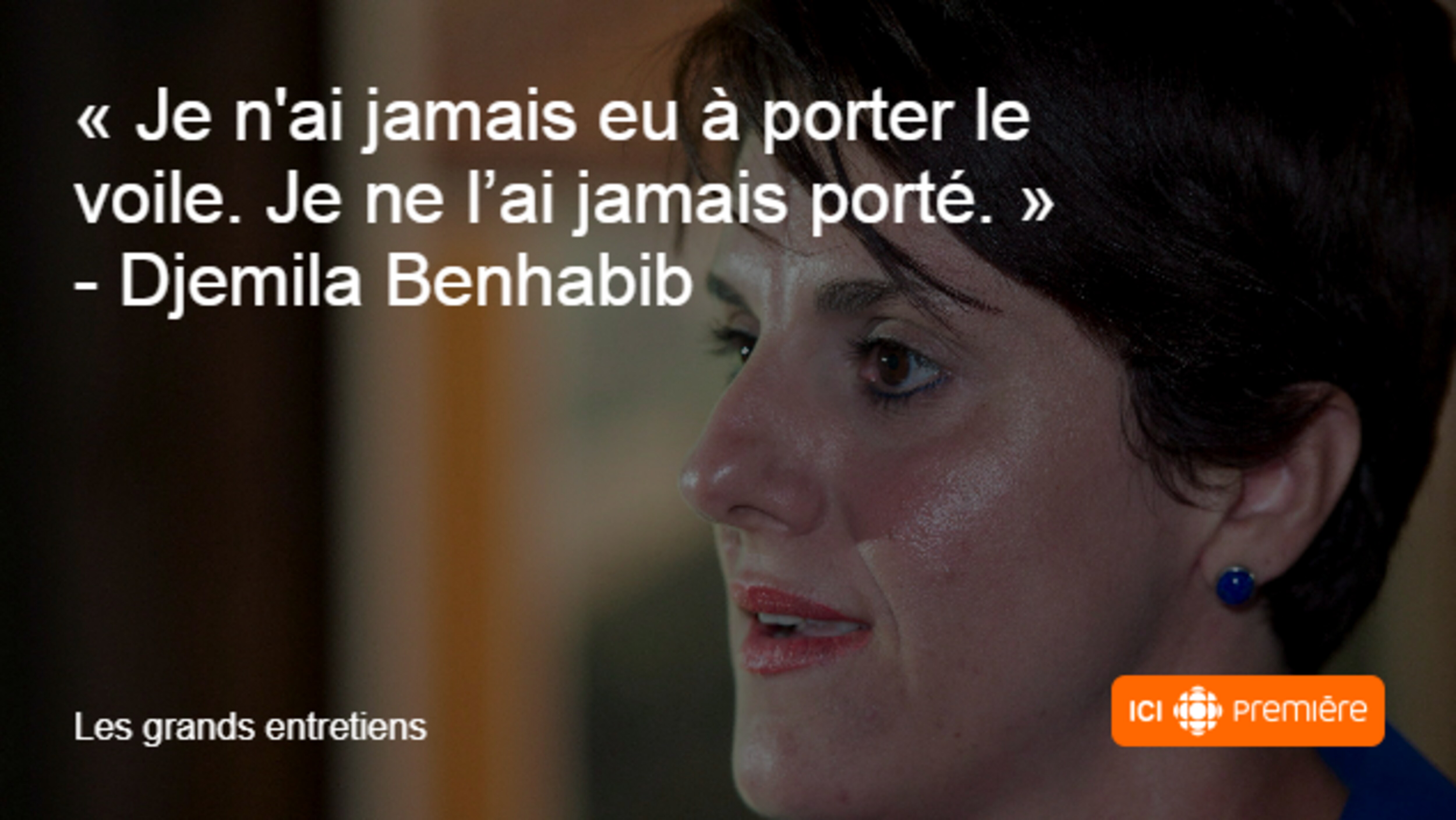Djemila Benhabib : une vie marquée par le militantisme | OHdio | Radio ...