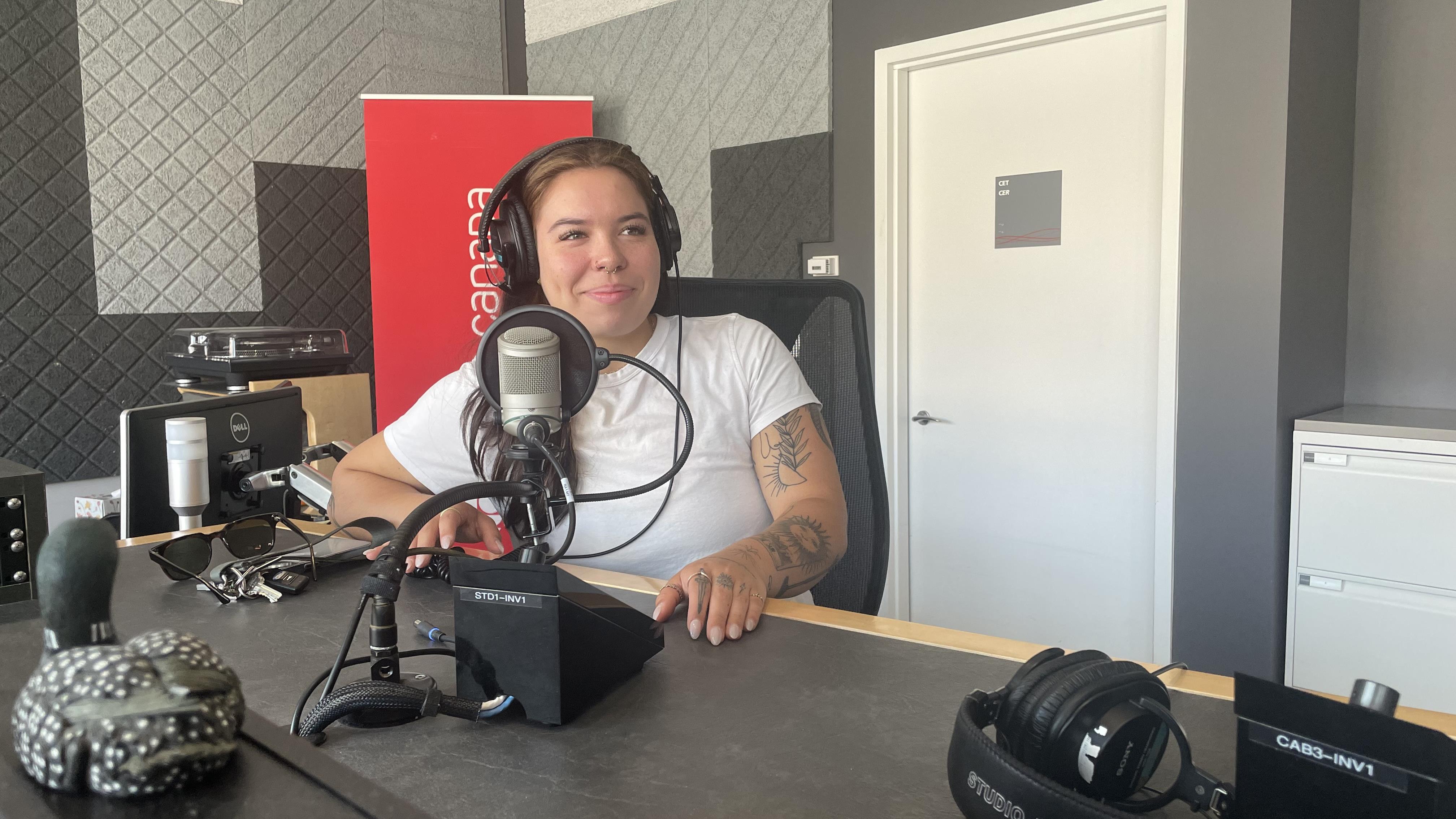 Une championne anishnawbe d'haltérophilie | OHdio | Radio-Canada
