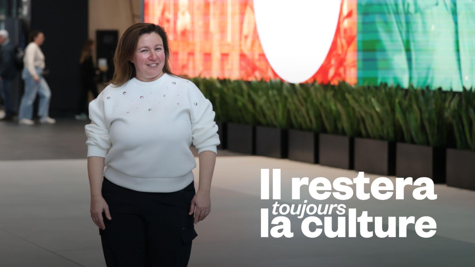 Jessica Barker, une spectatrice qui se faufile dans la foule | OHdio | Radio-Canada