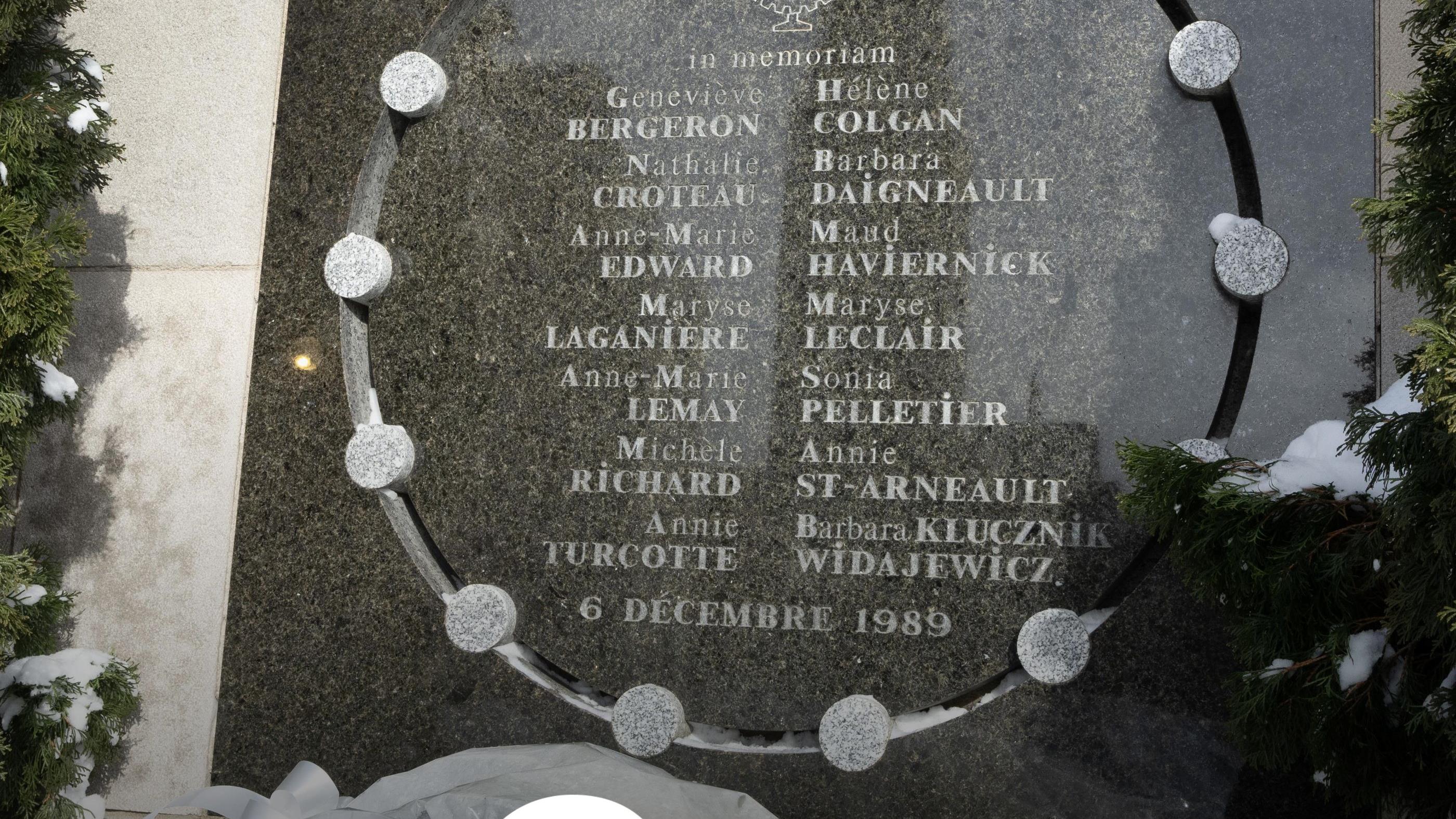 Commémoration du 35e anniversaire du tragique de l’École Polytechnique ...
