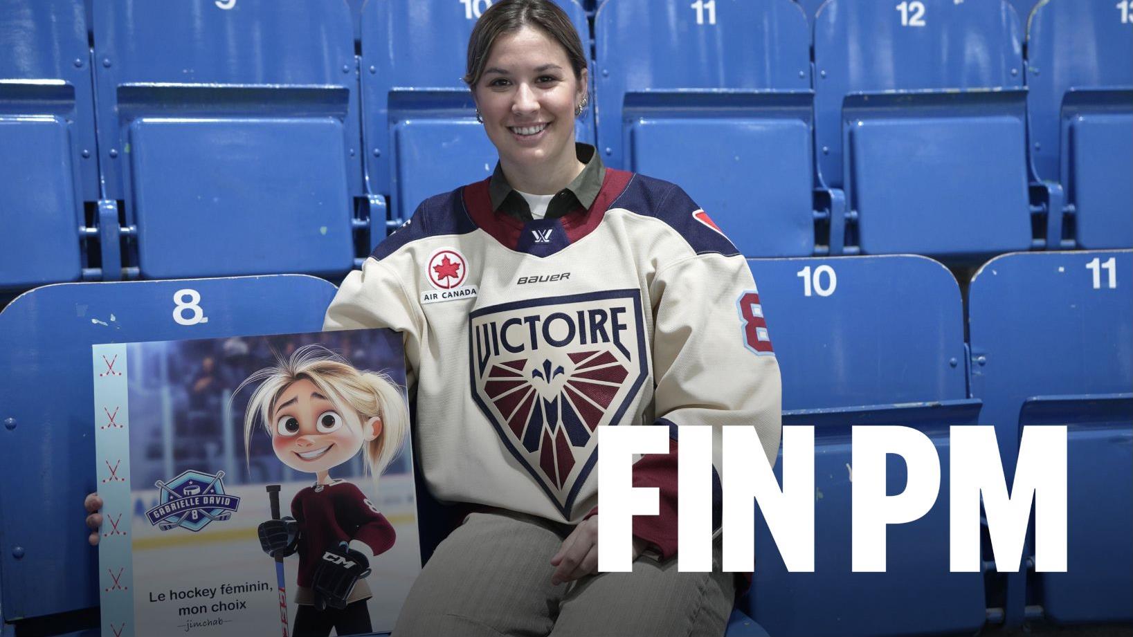Un livre jeunesse s’inspire de la hockeyeuse Gabrielle David | OHdio ...