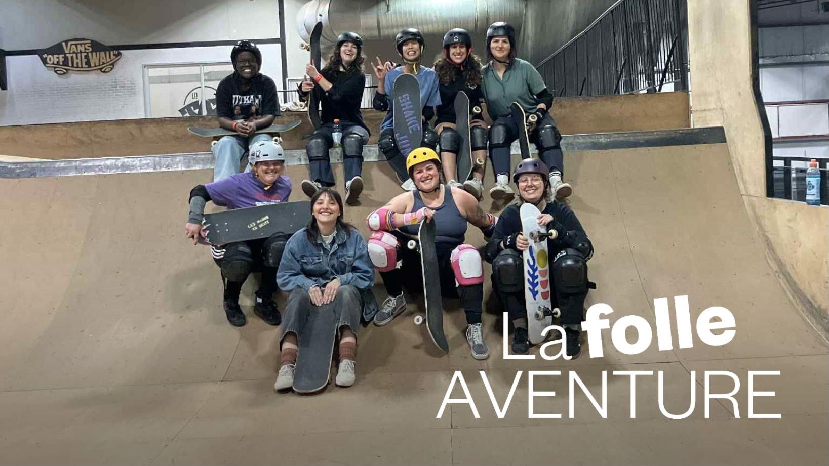 Les Manon en skate, pour apprendre la planche à roulettes et casser les ...