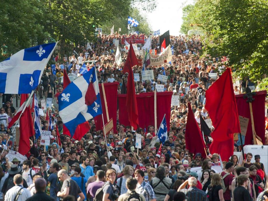 Le printemps érable, 10 ans après | OHdio | Radio-Canada