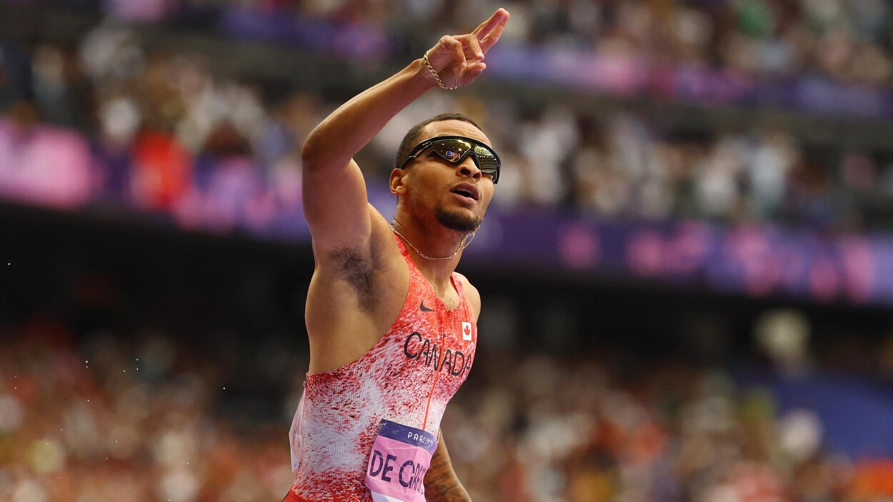 De Grasse savoure sa médaille d’or acquise à Paris | Radio-Canada