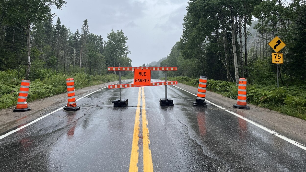 Le nouveau tronçon de la route 389 est ouvert | Radio-Canada