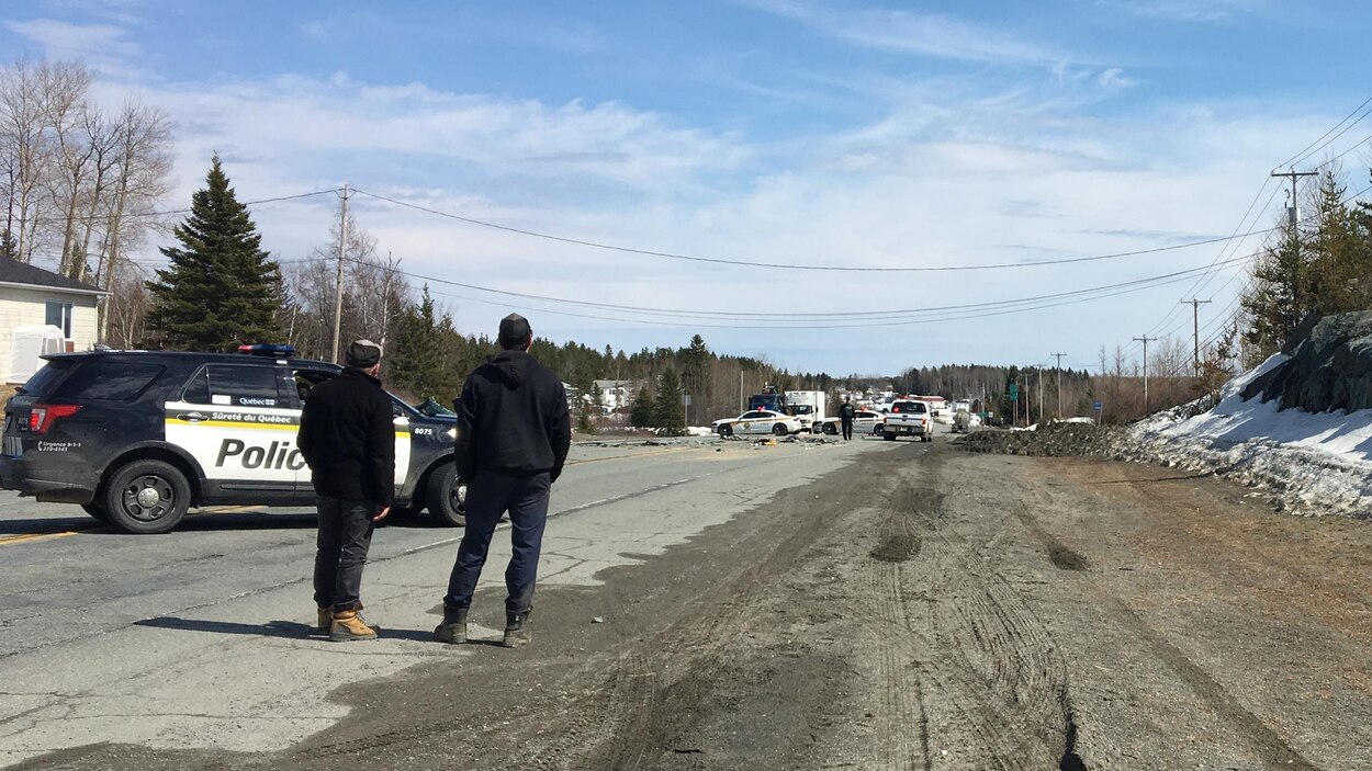 La route 117 rouverte après une collision majeure | Radio-Canada
