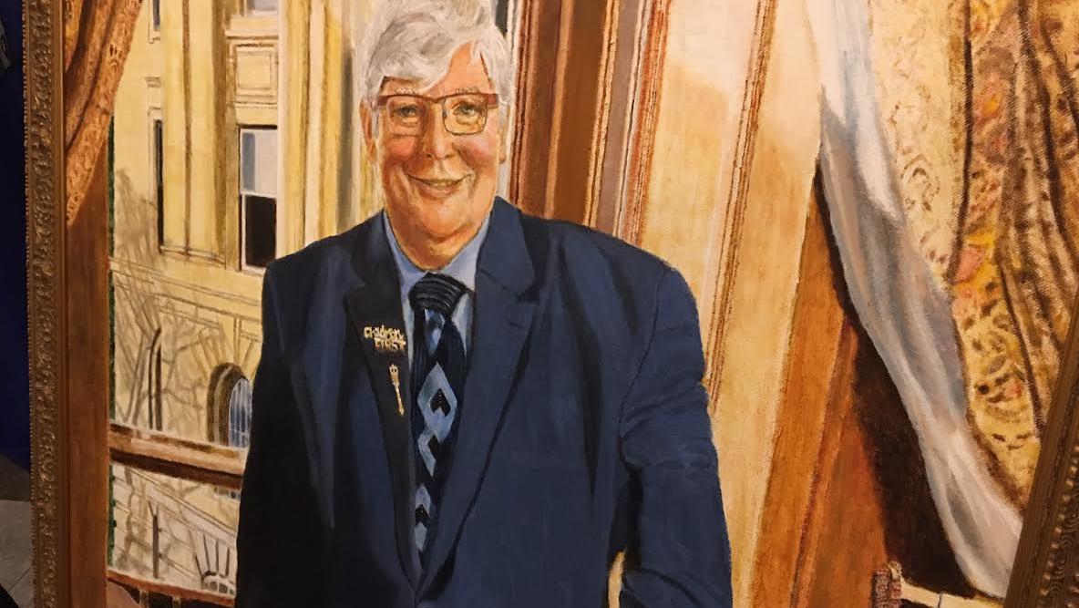 Le portrait de l'ancien premier ministre Dave Hancock dévoilé à la ... Le portrait de l'ancien premier ministre Dave Hancock dévoilé à la ...
