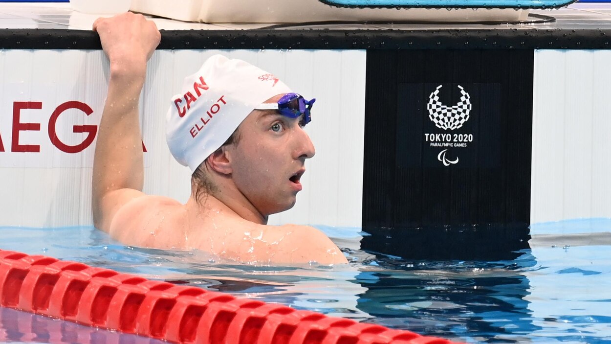 Alec Elliot en finale du 400 m style libre S10 | Sports | Radio-Canada